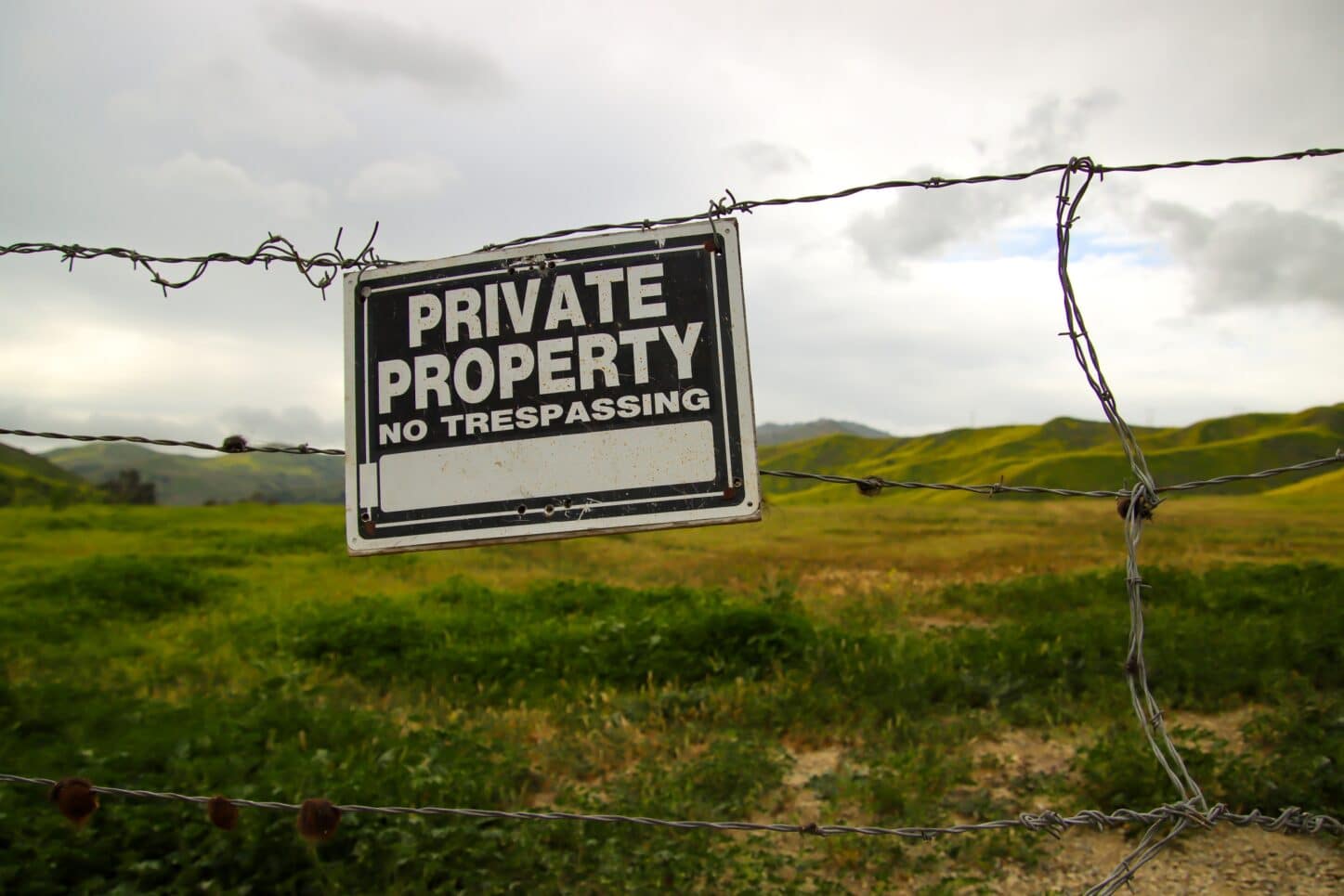 American Habits: No trespassing means no trespassing, even for the ...